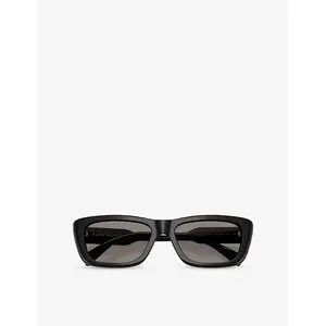 Miu Miu Rectangular Frame Acetate Sunglasses