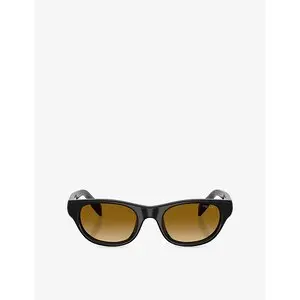 Prada Cat-eye Acetate Sunglasses - Black