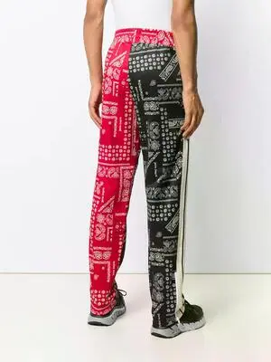 Palm Angels Bandana Print Track Pants