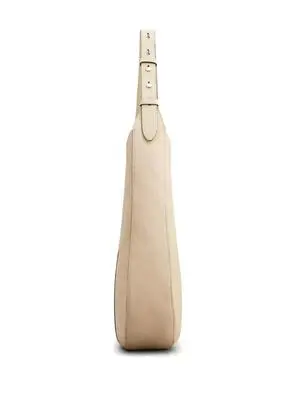 TOD'S Oboe Leather Tote Bag - Neutrals