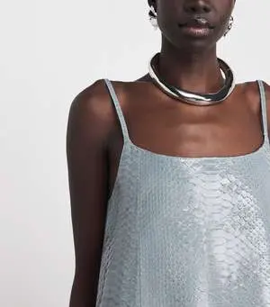 Alaïa Snakeskin Mini Dress