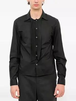 ANN DEMEULEMEESTER Stack Tie-detail Shirt