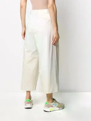 Woolrich Cropped Palazzo Trousers