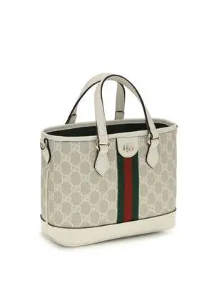 Gucci Small Ophidia Tote Bag - White