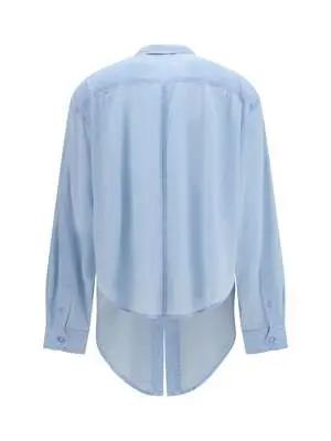 Isabel Marant Étoile Valiane Western-inspired Cotton Shirt - Blue