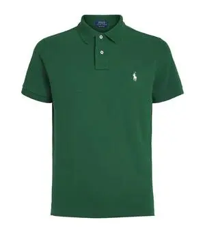 Polo Ralph Lauren Cotton Mesh Custom-fit Polo Shirt - Green