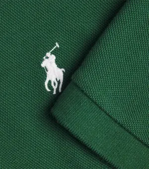 Polo Ralph Lauren Cotton Mesh Custom-fit Polo Shirt - Green