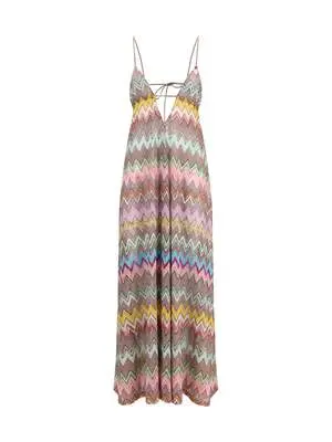 Missoni Zigzag Cover-up Dress - Multicolor