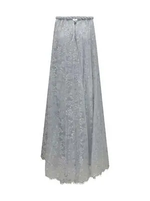 Zimmermann Carousel Metallic Twist Dress - Silver