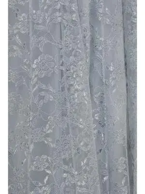 Zimmermann Carousel Metallic Twist Dress - Silver