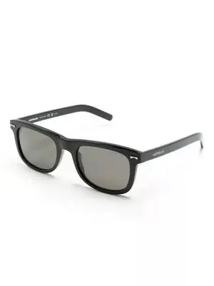 Montblanc Tinted Square-frame Sunglasses