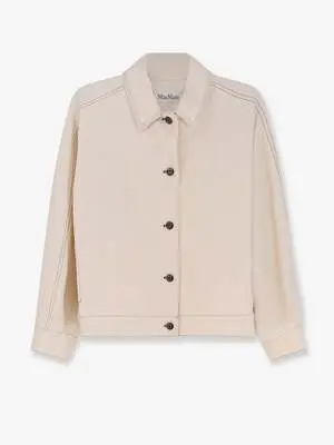 Max Mara Jersey Jacket - Cream