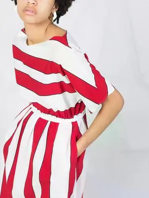 Woolrich Scully Stripe Midi Dress