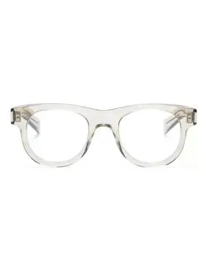 Saint Laurent Round-frame Glasses - Neutrals