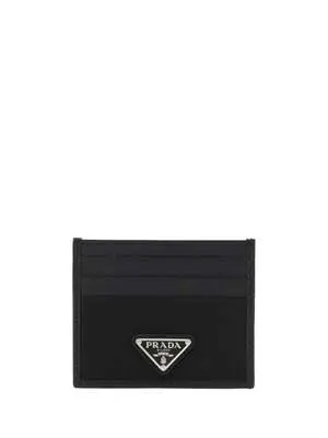 Prada Logoed Card Holder - Black