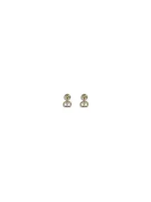 Valentino Garavani Ovalette Logo Stud Earrings