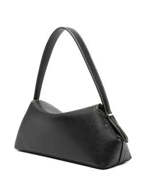 TOTEME T-lock Grained Leather Shoulder Bag