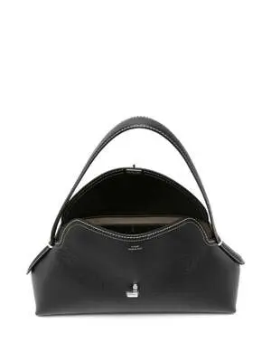 TOTEME T-lock Grained Leather Shoulder Bag