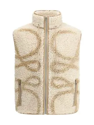 Loewe Jacquard Fleece Gilet - Multicolor
