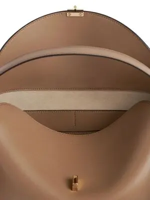 TOTEME T-lock Leather Top Handle Bag