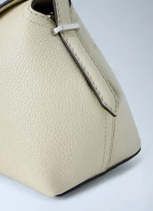 TOTEME T-lock Grained Leather Shoulder Bag - Multicolor