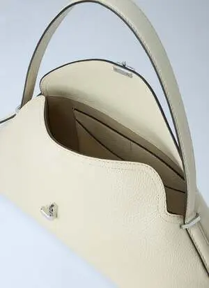 TOTEME T-lock Grained Leather Shoulder Bag - Multicolor