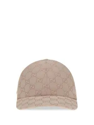 Gucci Gucci GG Canvas Baseball Cap Pink