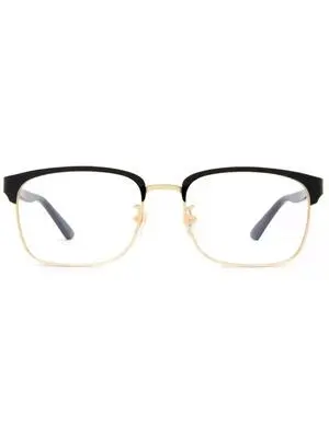 Gucci Rectangle Frame Glasses - Black