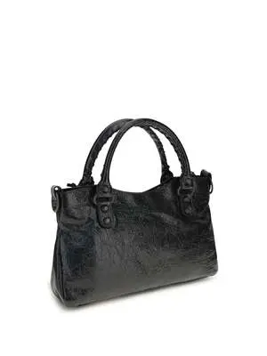 Balenciaga City First Shoulder Bag - Black