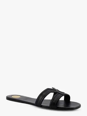 Saint Laurent Mabrouka Leather Sandals - Multicolor