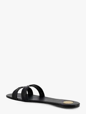 Saint Laurent Mabrouka Leather Sandals - Multicolor