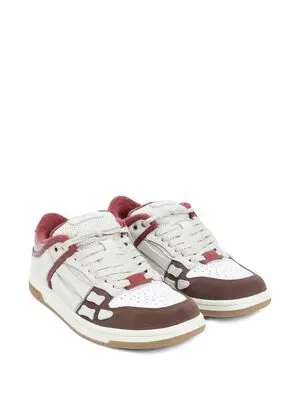 Amiri Xl Skeleton Low Top Sneakers - Brown