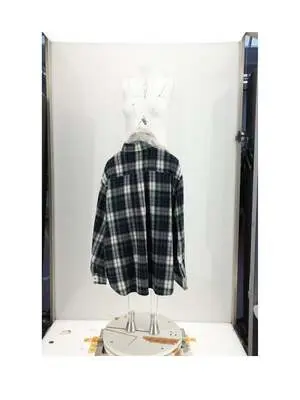 Celine Plaid Button-up Shirt