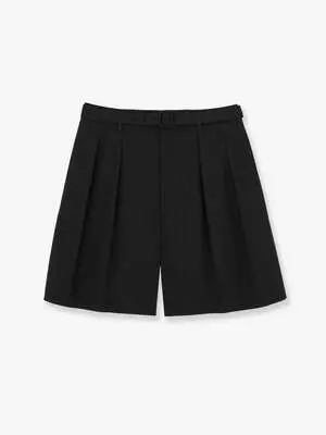 Saint Laurent Zip Up Shorts For Men