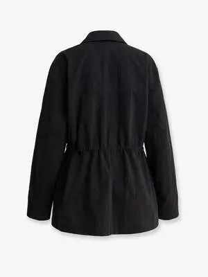 TOTEME Cotton Utility Jacket - Black