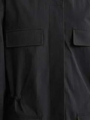 TOTEME Cotton Utility Jacket - Black