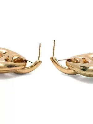 PANCONESI Interlocking Hoop Earrings