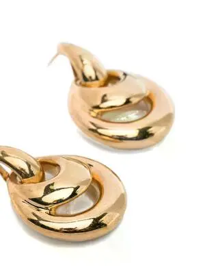 PANCONESI Interlocking Hoop Earrings