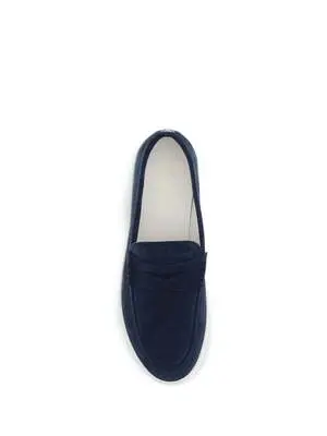 Brunello Cucinelli Suede Loafers - Blue