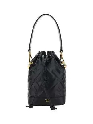 Fendi Mon Tresor Bucket Bag - Black