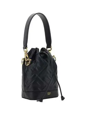 Fendi Mon Tresor Bucket Bag - Black