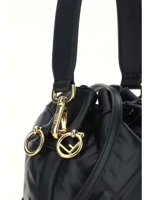 Fendi Mon Tresor Bucket Bag - Black