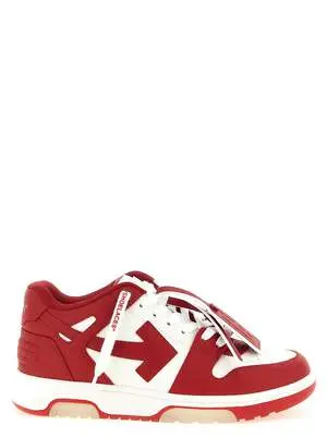 Off-White OFF-WHITE Out Of Office Sneakers Red