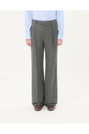 Valentino Garavani Mouliné Wool Trousers