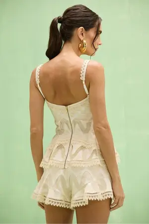 PatBO Flora Lace Top