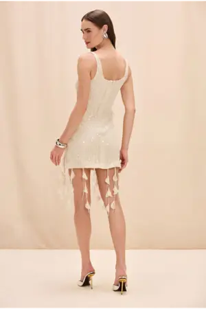 PatBO Iara Crochet Mini Dress