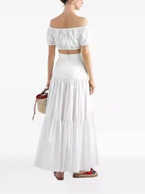 Dolce & Gabbana Tiered Maxi Skirt