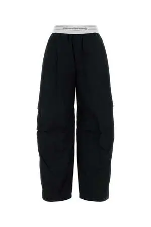 Alexander Wang Cotton Blend Elasticated Waistband Pants
