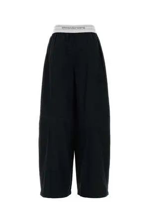 Alexander Wang Cotton Blend Elasticated Waistband Pants