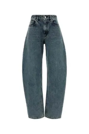 Alaïa Denim Jeans With Tassel Detail